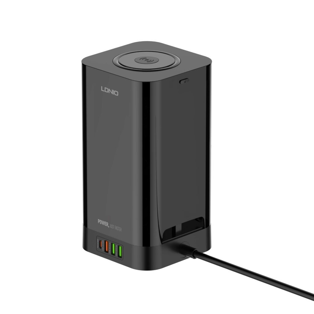 LDNIO 4 AC Tower Extension Power Socket SEW4485 - LDNIO PAKISTAN