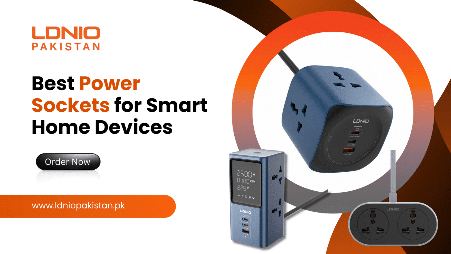 Top LDNIO Power Sockets for Smart Homes in Pakistan